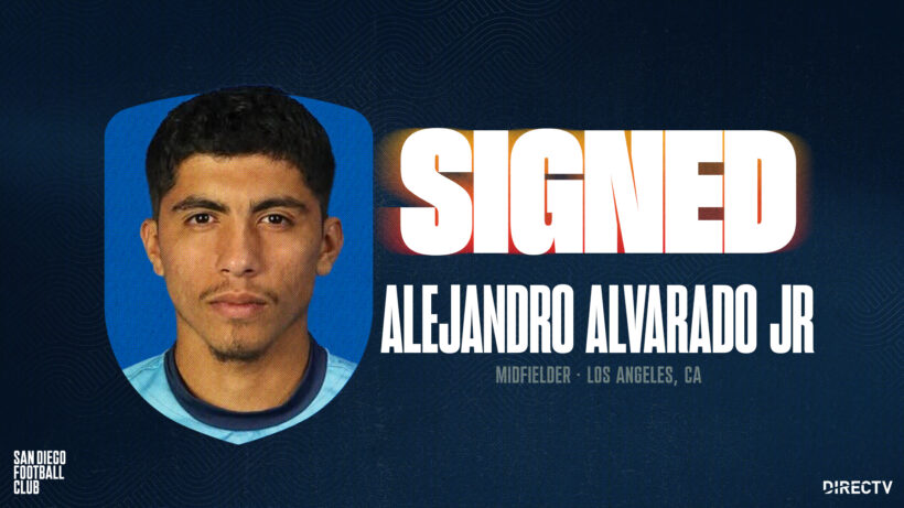 San Diego FC signs young midfielder Alejandro Alvarado Jr. - East ...