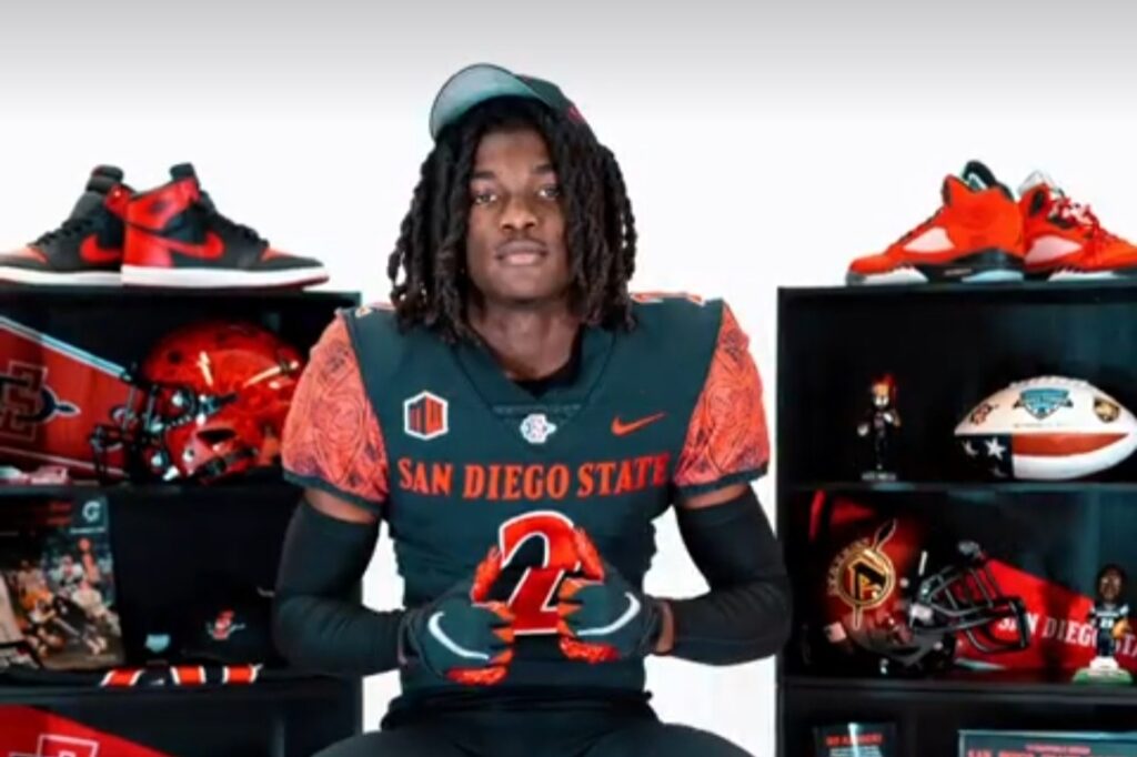 SDSU commit Derek Stevenson brings fire, focus, and family to America's ...