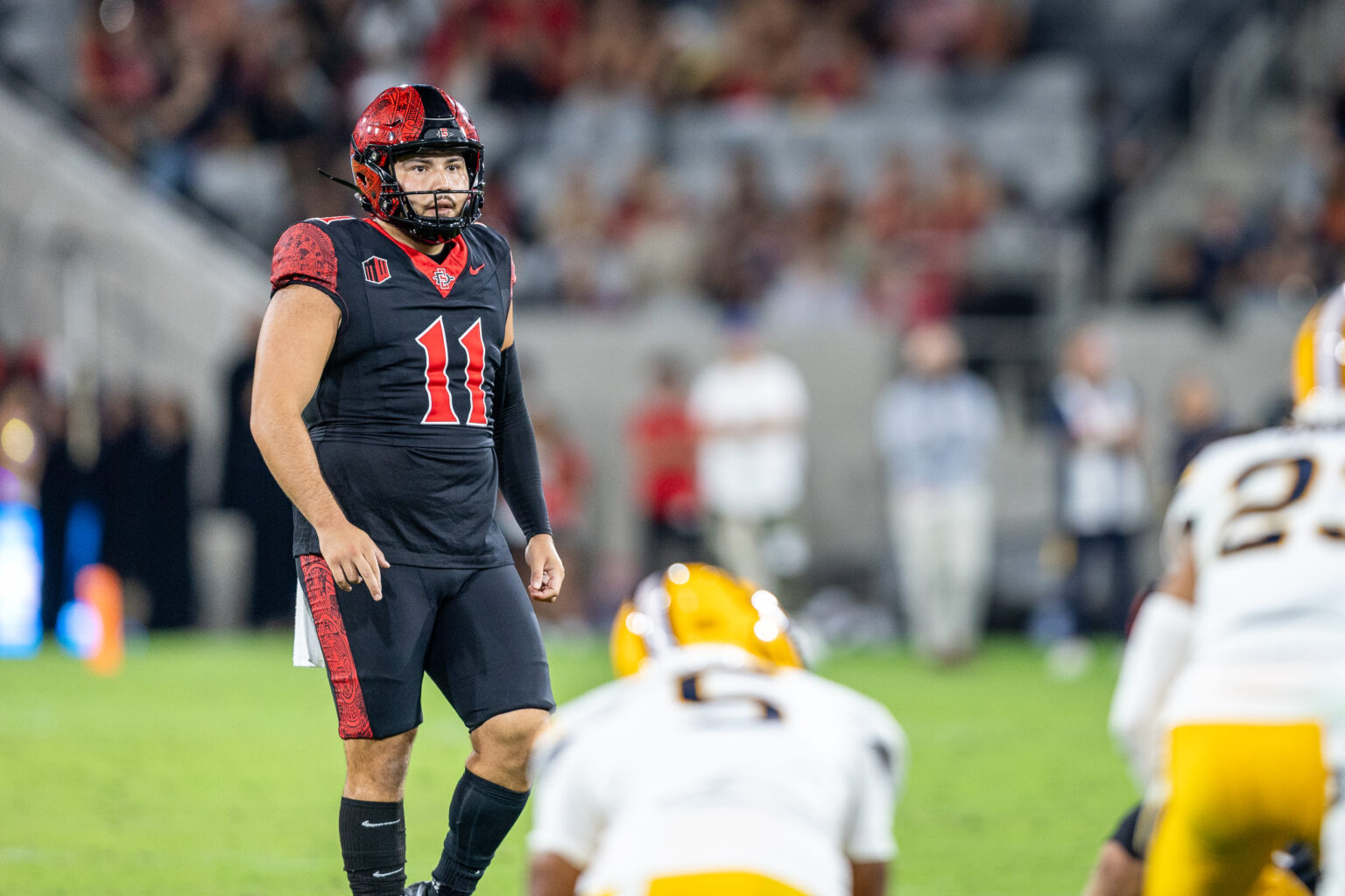 Aztecs football winning with a familiar formula - East Village Times