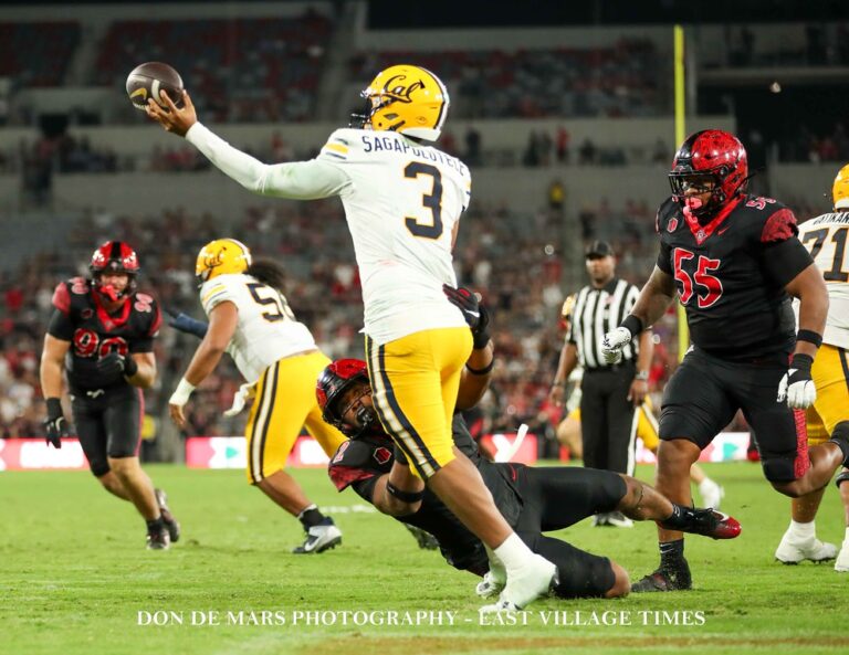 Aztecs football winning with a familiar formula - East Village Times